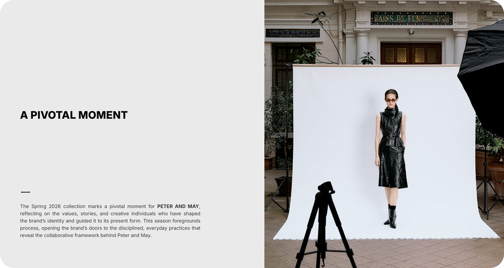 Copie de Campagne Printemps-Été 2026 – PETER AND MAY